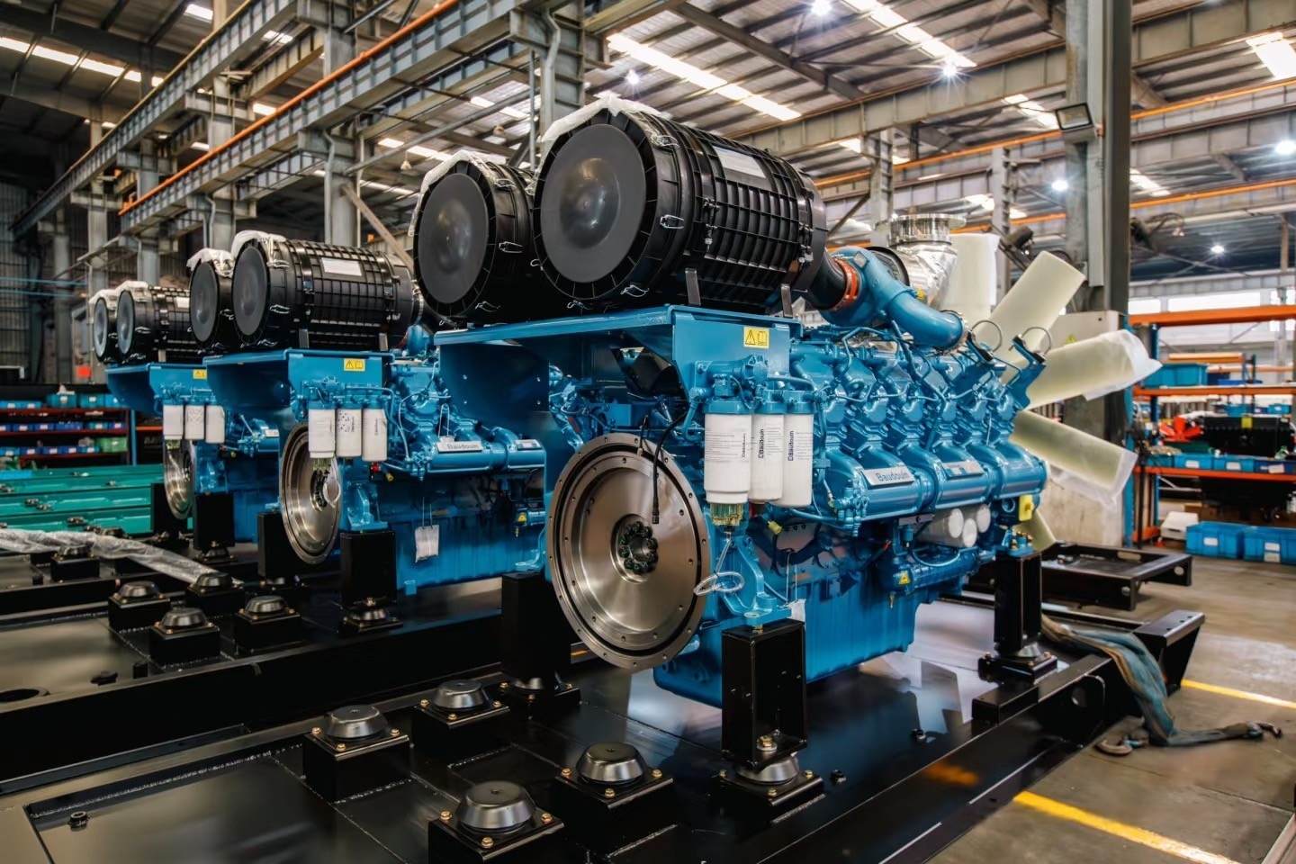 Weichai Baudouin Diesel Engine 12M55 1005856358 cylinder head ...